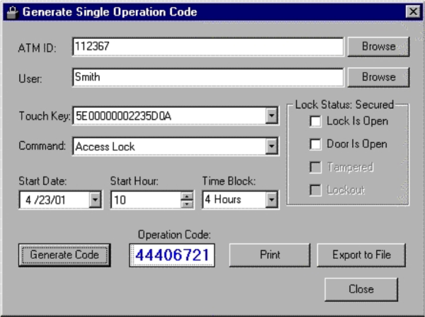 Sargent and Greenleaf Lock - Carolina ATM - ATM Services & Solutions